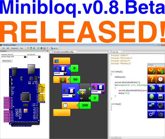 Minibloq: Arduino Programming Made Easy Minibloq: Arduino Programming Made Easy