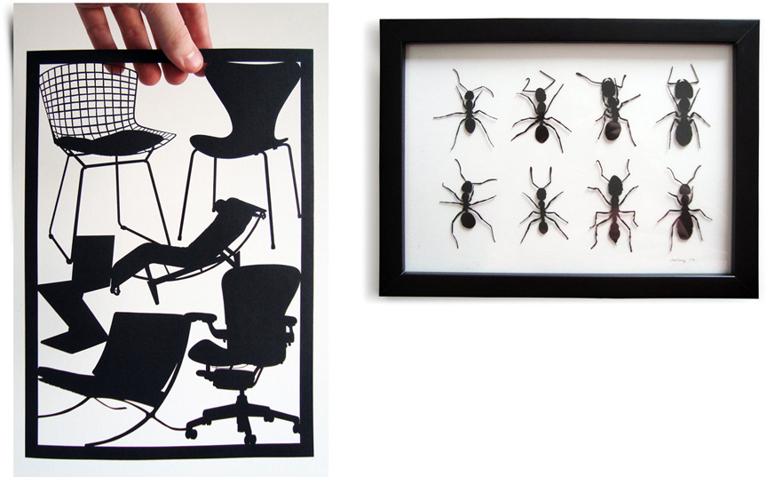 Put the X-acto Away — 20 Designers Making Laser Cut Posters + Prints