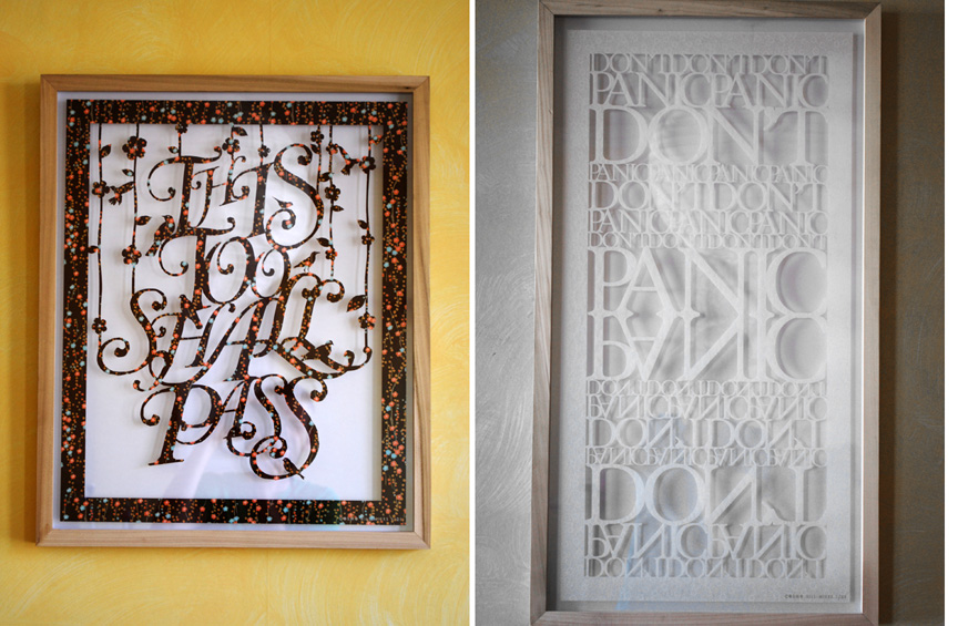 Put the X-acto Away — 20 Designers Making Laser Cut Posters + Prints