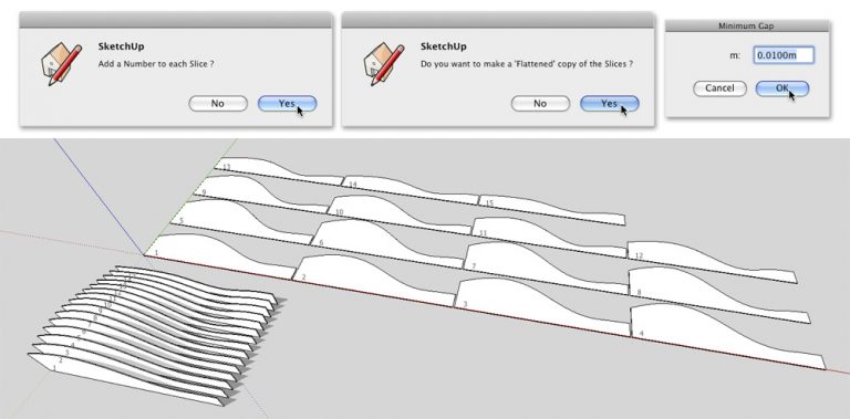 Automatically Slice Your 3D Model for Lasercutting
