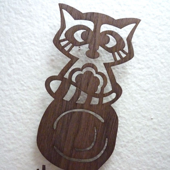Laser cutting animals