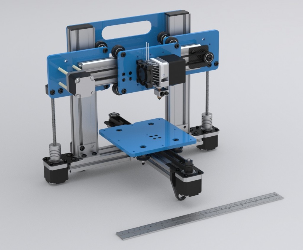 A 3D printer built with MakerSlide