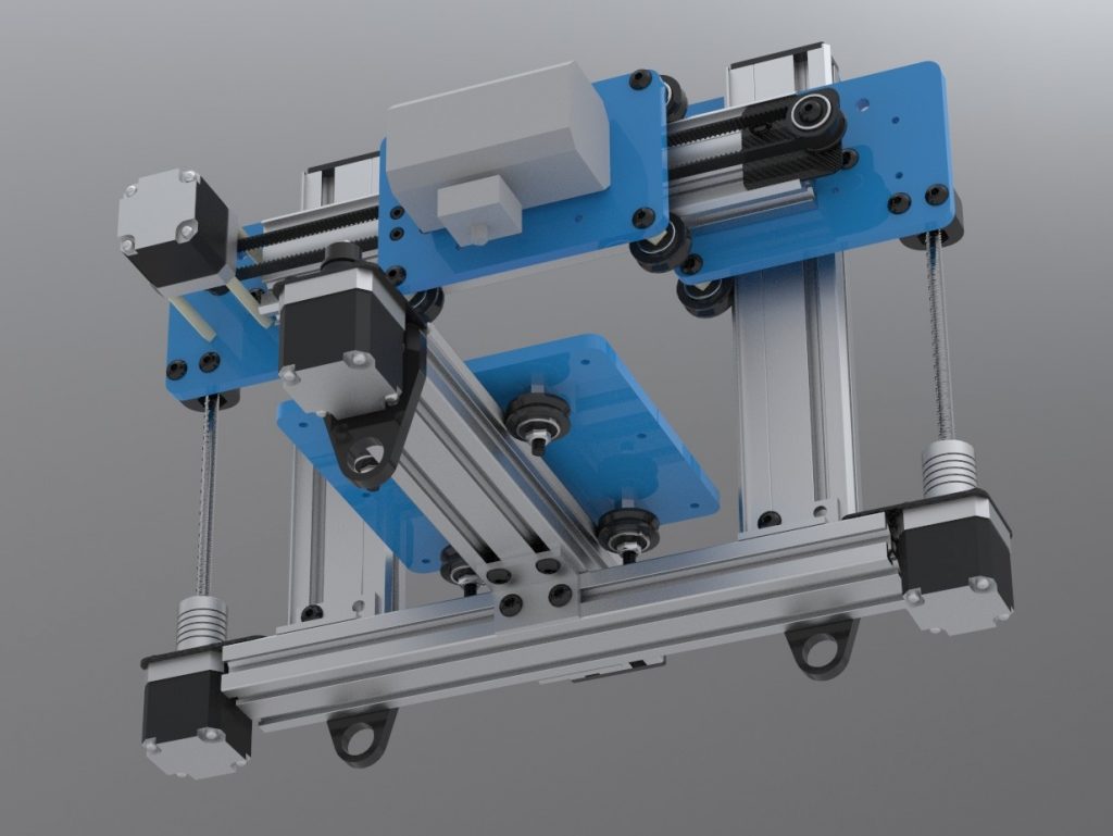 A 3D printer built with MakerSlide