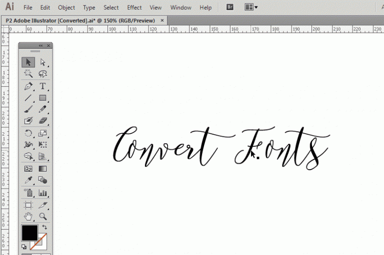Illustrator Tools - Convert Fonts Illustrator Tools - Convert Fonts