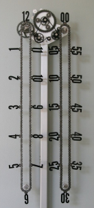 Needlessly Complex 5 – Exposed Gear Bike Chain Clock - Dual Chain Planetary