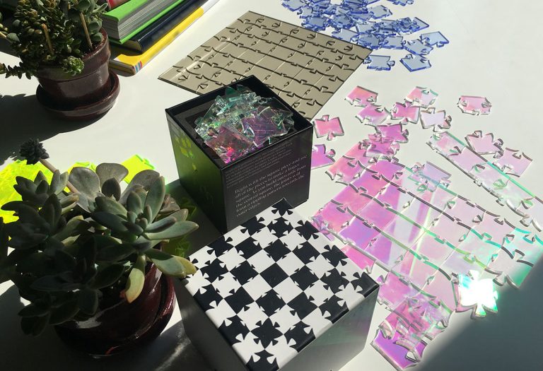 Clear And Colorful Acrylic Puzzles